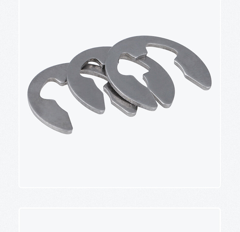 1.5mm - 24mm External E-Clips Retaining Washers All Sizes Din6799 C ...