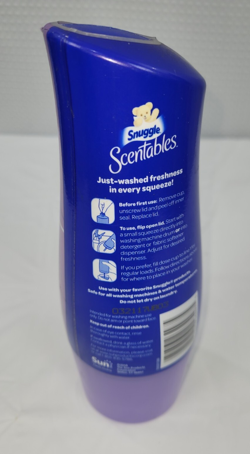 Snuggle Scentables Liquid Laundry Freshness Booster Lavender Breeze 10. ...