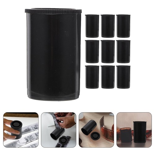 10 Pcs Film Box Canisters for Camera Plastic Storage Case Container | eBay
