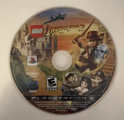 Lego Indiana Jones 2 The Adventure Continues (PlayStation 3 PS3) Disc ...
