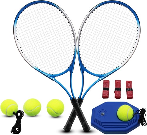 Tennis Rackets for Adult, 2 Players Adult Recreational Tennis Rackets ...