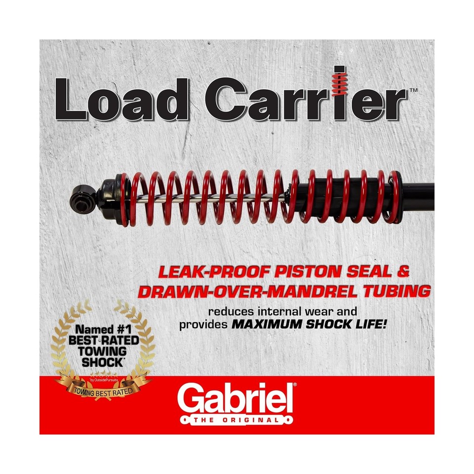 Gabriel 43181 Load Carrier Rear Towing Shocks Absorbers with Coil ...