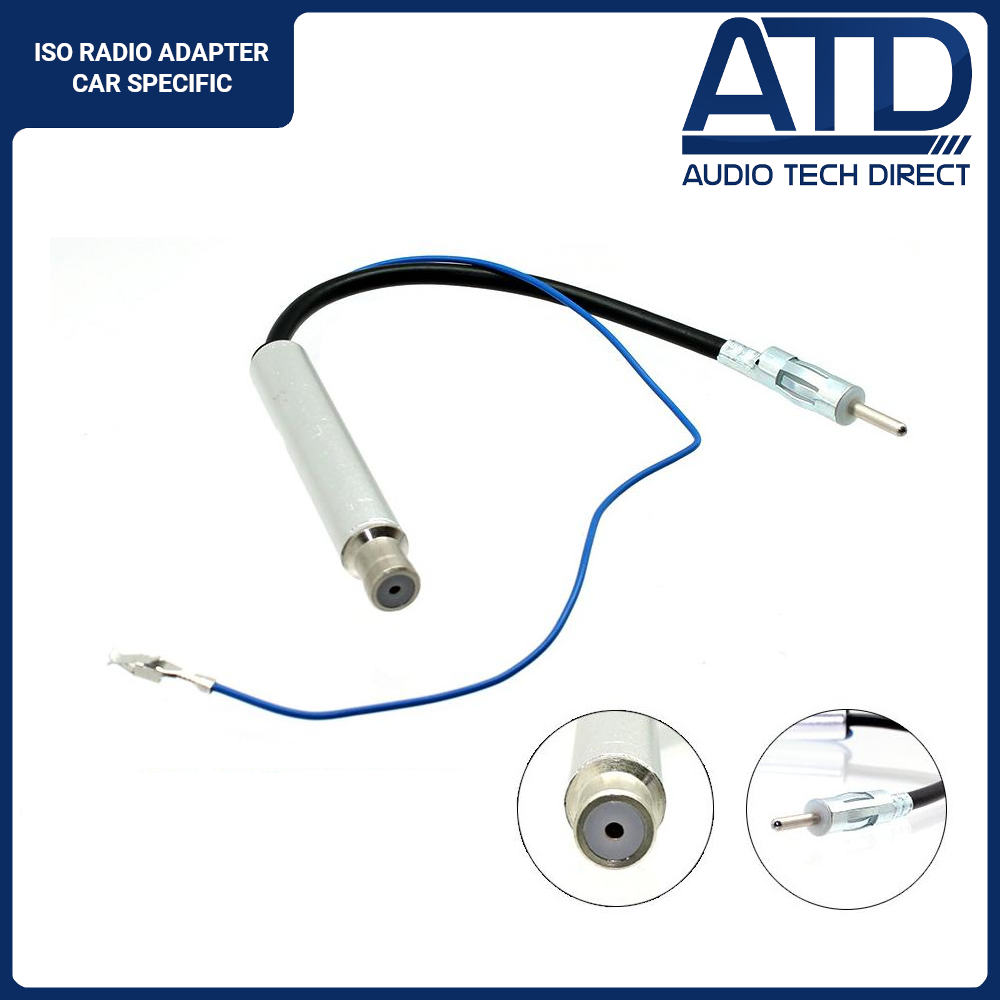 Aerial Adaptor For Audi A2 A3 A4 A6 A8 Power Booster Amplified DIN ISO ...