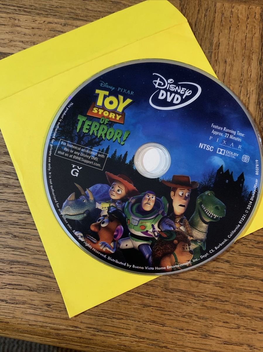 Toy Story Of Terror Dvd Ebay