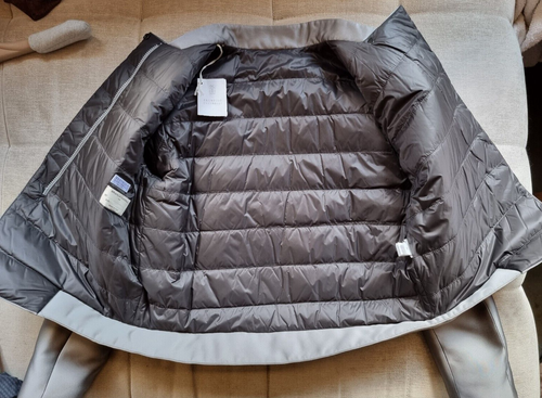 New Brunello Cucinelli goose down silk jacket I42 RRP £1,850 | eBay