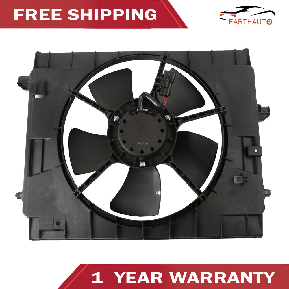 1PC Radiator Condenser Cooling Fan ASSY For 2006-2011 Chevy HHR 2.0L 2 ...