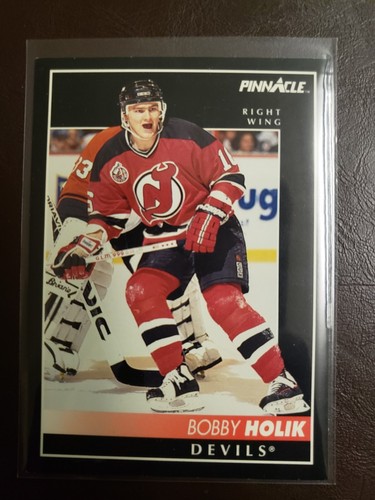 1992-93 Bobby Holik Pinnacle Hockey New Jersey Devils | eBay