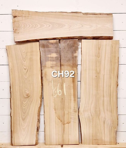 Live Edge Cherry Boards – 750mm x 180-280mm x 22-28mm - CH92 | eBay UK