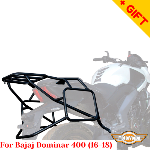For Bajaj Dominar 400 Rack luggage system D400 Side carriers for soft ...
