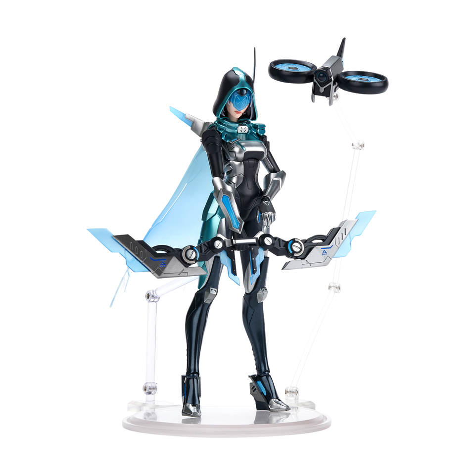 LoL League of Legends APEX PROJECT Ashe 1/8 Action Figure Riot Games ...