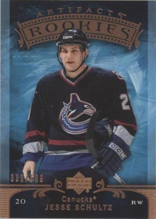 2006-07 Upper Deck Artifacts - Jesse Schultz #265 /599 (RC) for sale ...