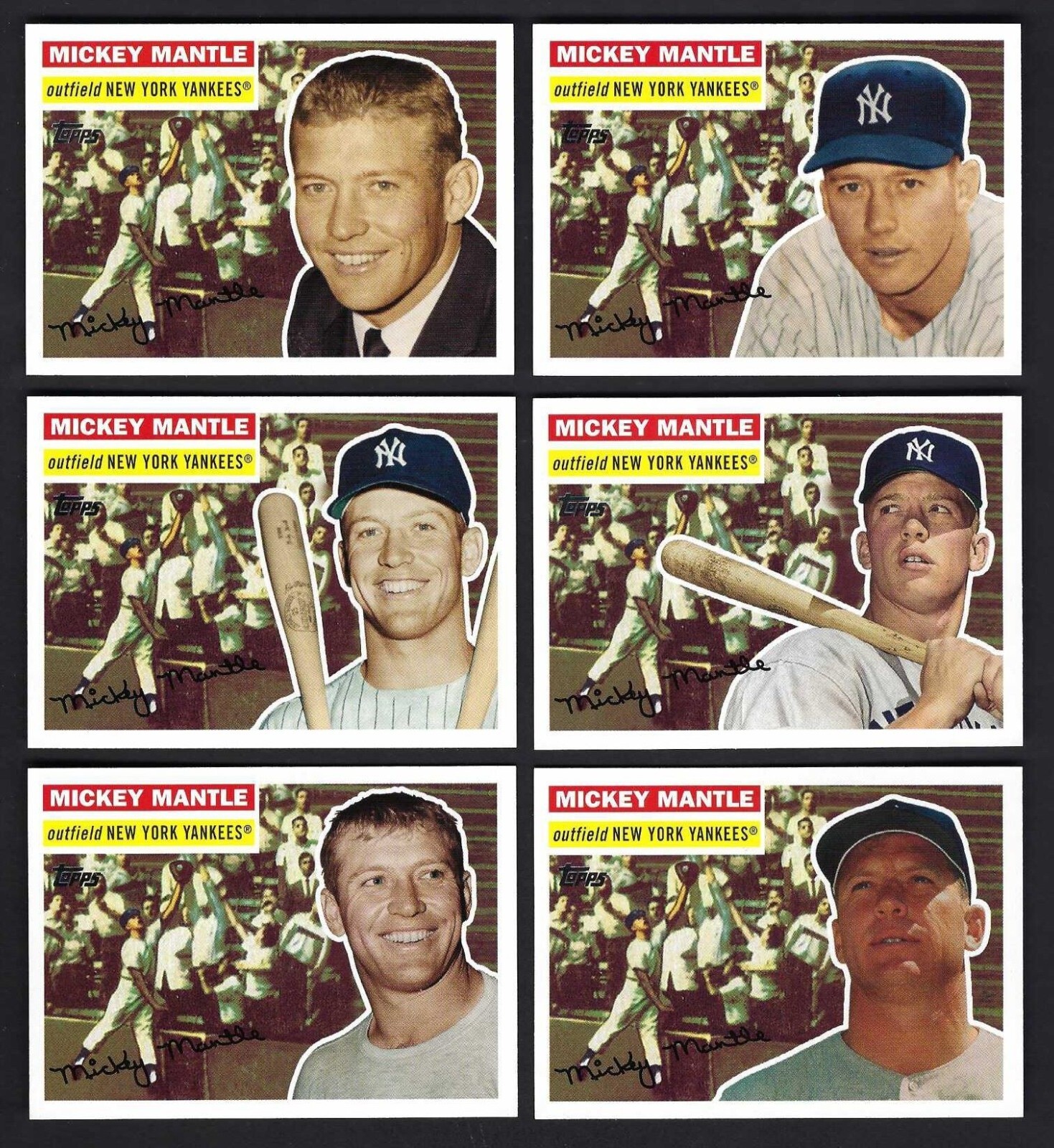 2008 Topps Mickey Mantle Story Inserts $1.79 EACH You Pick FREE ...