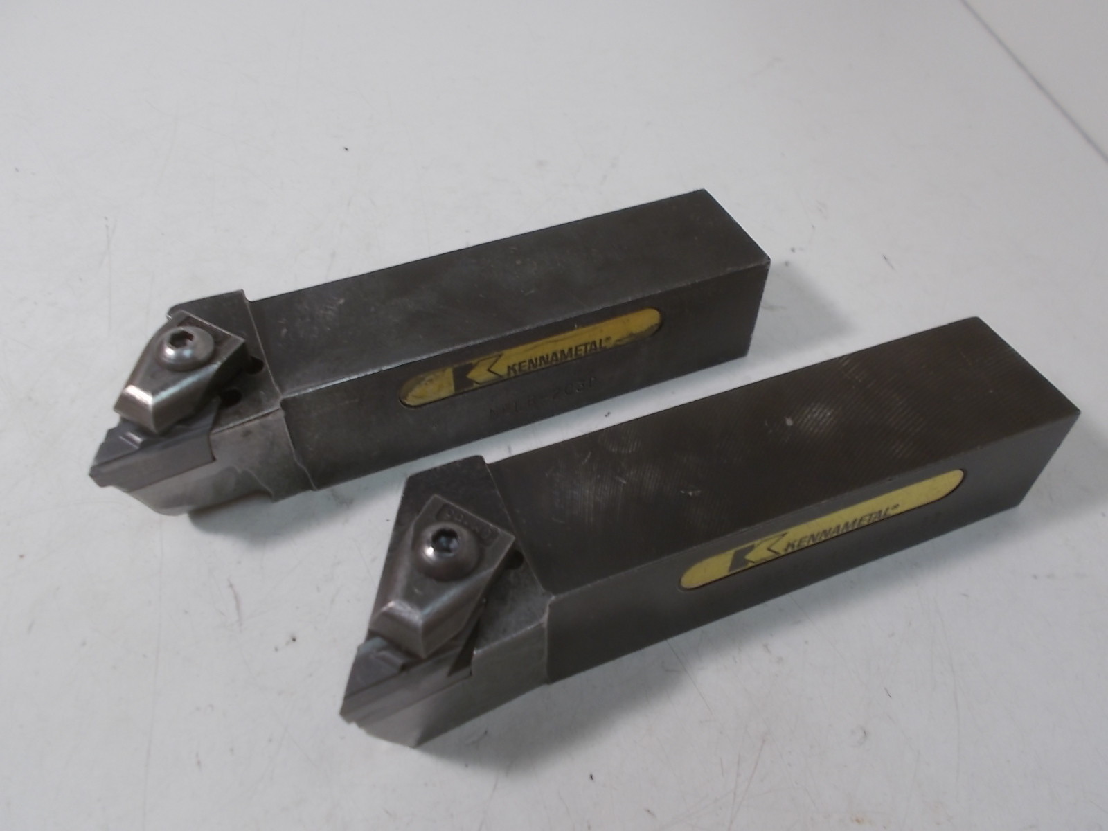 Kennametal NELR-203D Indexable Toolholder: 1-1/4" Square Shank, 6" OAL ...
