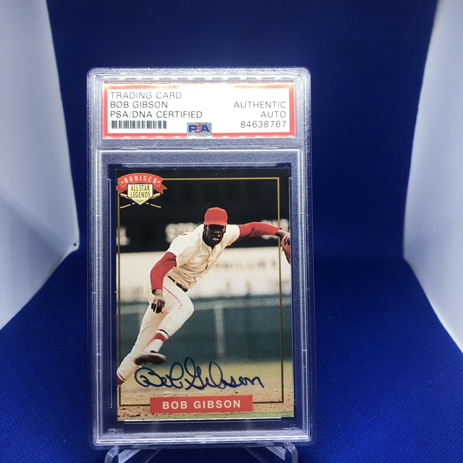 Bob Gibson Autographed Memorabilia | Signed Photo, Jersey, Collectibles ...