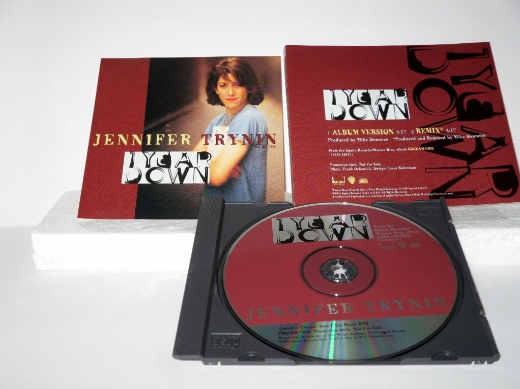 Jennifer Trynin - 1 Year Down Promotional ONLY CD Single ** Free ...