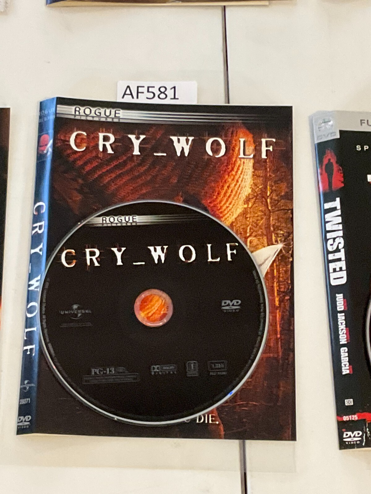 Cry_Wolf (DVD, 2005) No Case No Tracking #AF581 | eBay