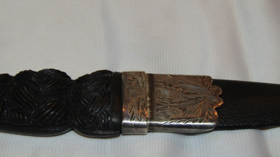 Vintage Silver marked Scottish Sgian Dubh, Kilt Knife | eBay