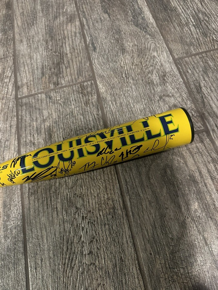 2025 SAVANNAH BANANAS TEAM SIGNED METAL BAT AUTOGRAPHED LOADED PRIME ...