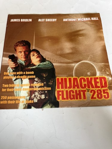 Hijacked Flight 285 Laserdisc Indonesian Only Anthony Michael Hall Ally ...