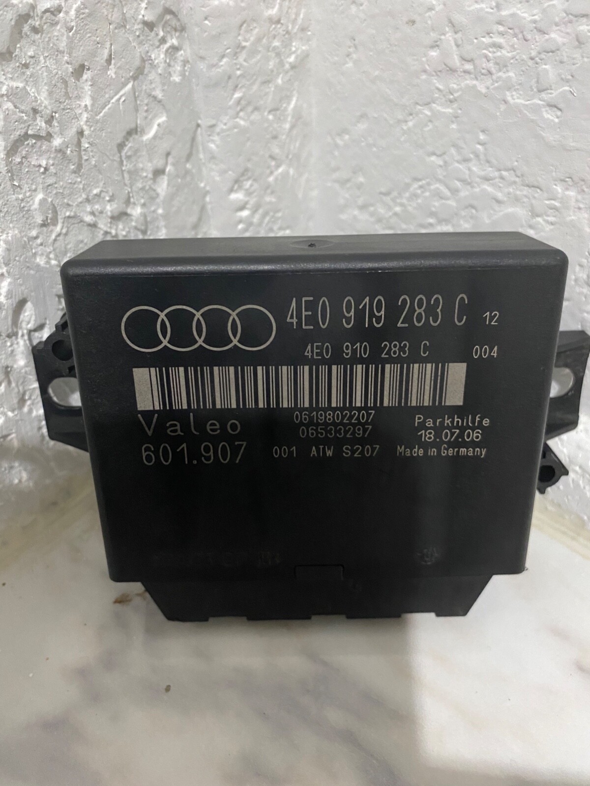 2005 - 2011 AUDI A8 A8L S8 A6 Parking Driver Assist Module 4E0919283C ...