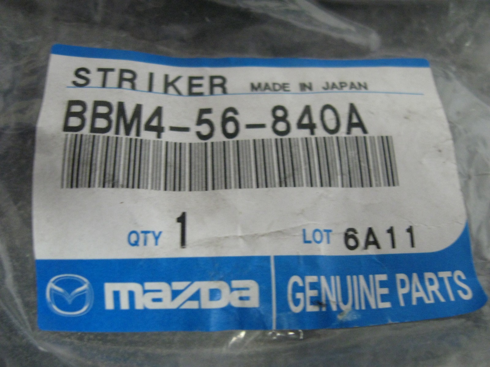 Mazda OEM 10-13 3 Trunk Lid-lock Striker BBM456840A for sale online | eBay