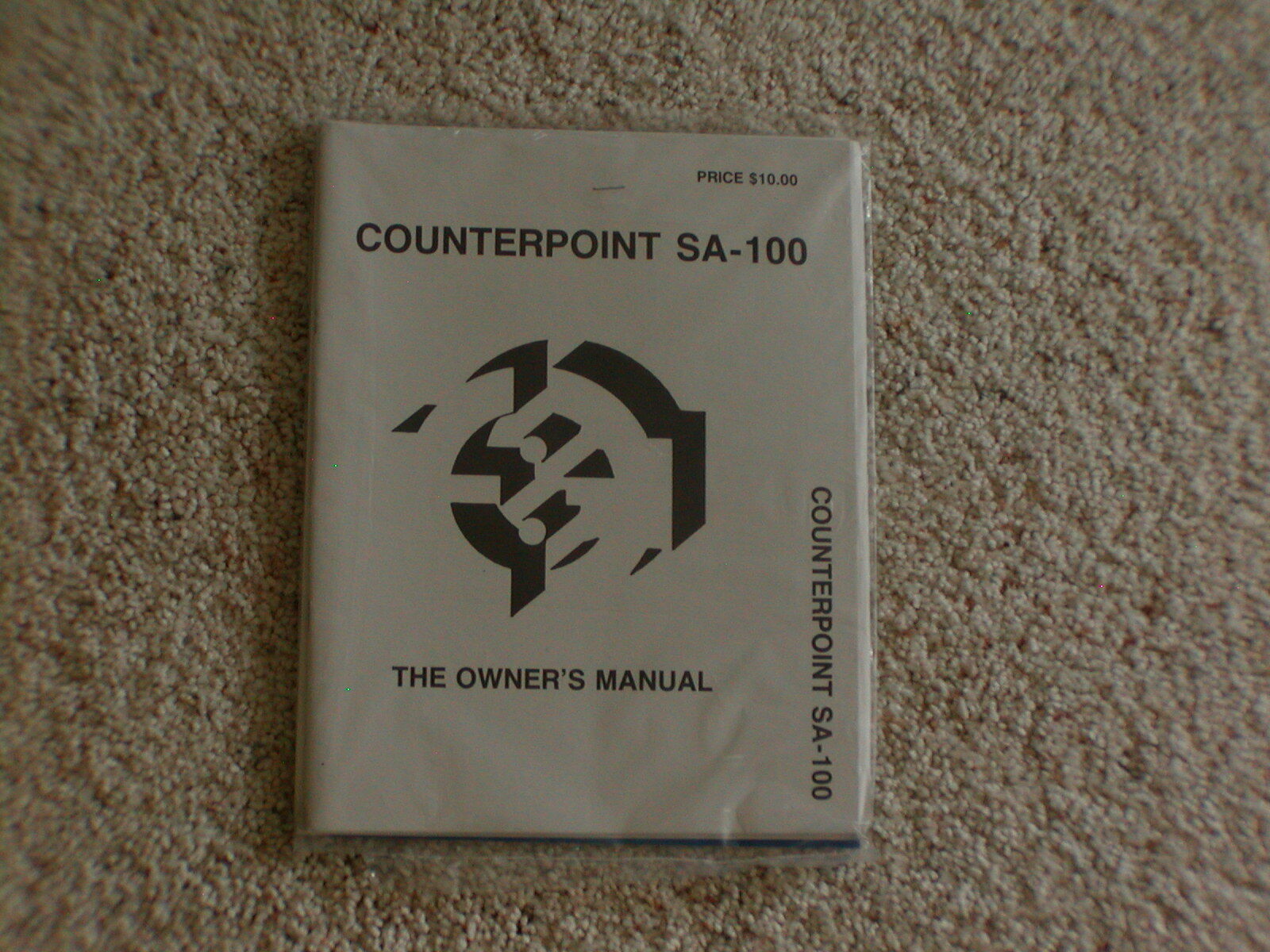 Vintage Original Counterpoint SA-100 Manual. Good Condition. | eBay