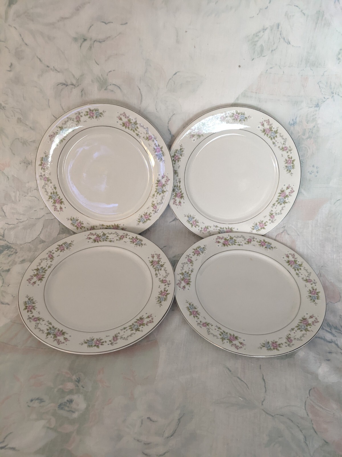 SANGO MAJESTIC FINE CHINA CANNE PATTERN 8078 SET OF 4 SALAD PLATES | eBay