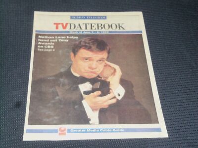 1996 JUNE 2 SUNDAY TELEGRAM TV DATEBOOK MAGAZINE - NATHAN LANE - A 90 ...