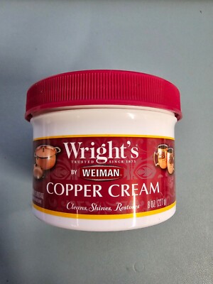 Wright's Copper and Brass Cream Cleaner - 8 Ounce 11121000404| eBay