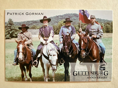 GETTYSBURG PA * CIVIL WAR BATTLEFIELD * Patrick Gorman as General John ...