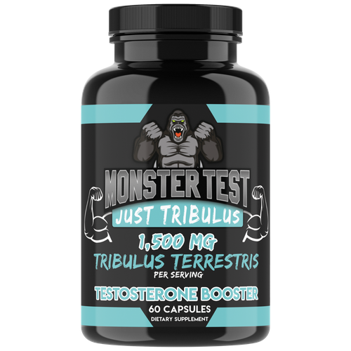 Monster Test Mens Just Tribulus 1,500 MG, Testosterone Booster Enhance ...