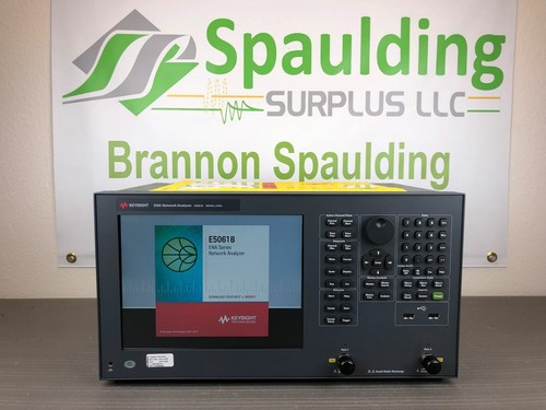 Keysight E5061B 100kHz - 3GHz 75 Ohm Network Analyzer OPTS 237/721/731 ...