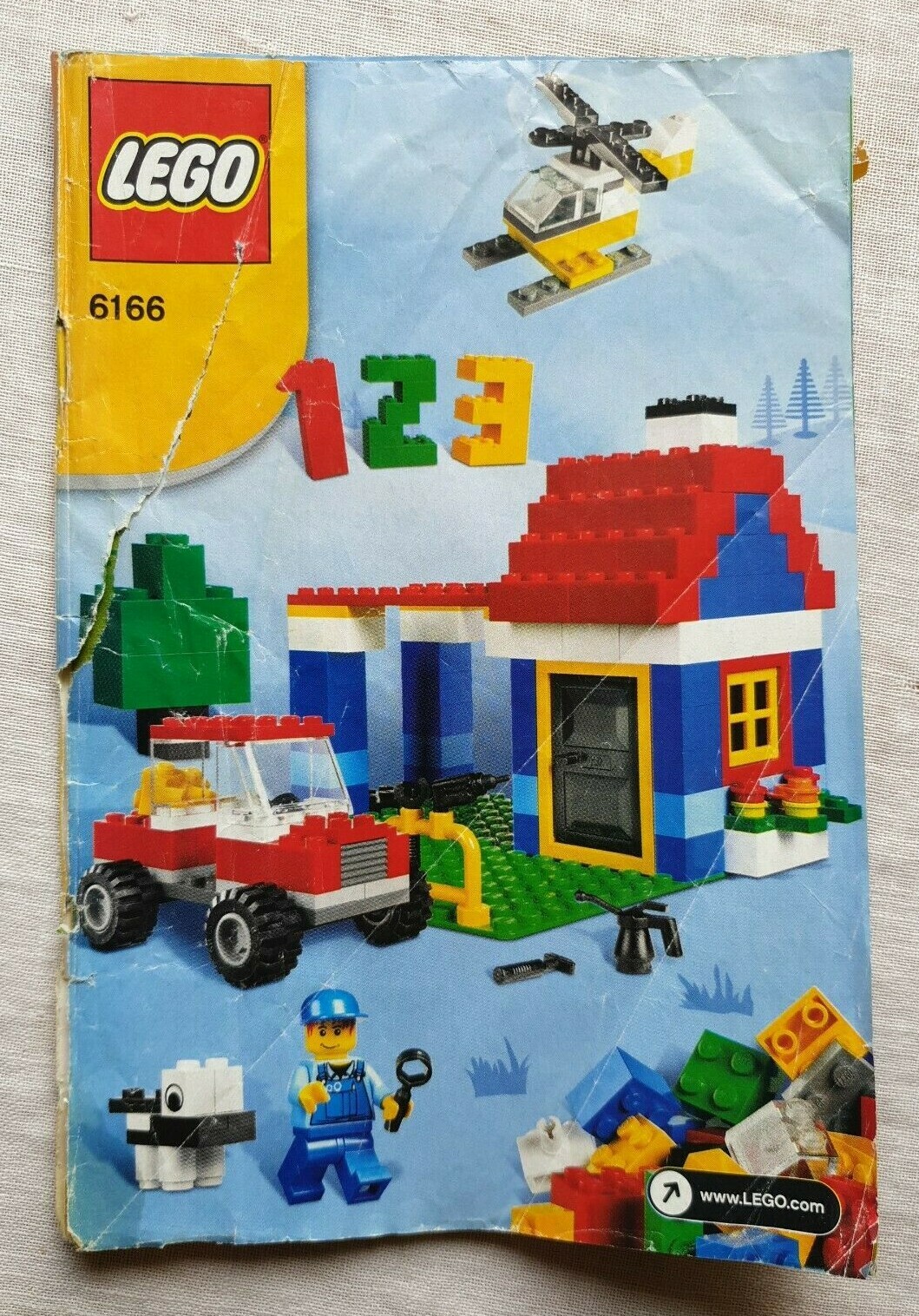 LEGO Basic 6166 Large Brick Box (2007) instructions only 673419093187 ...