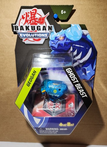 Bakugan Evolutions Geogan Ghost Beast Blue New | eBay
