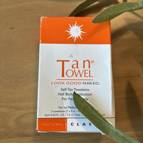 Tan Towel Total Body Tan- Classic - 4 Pack - Fair To Medium Self Tan ...