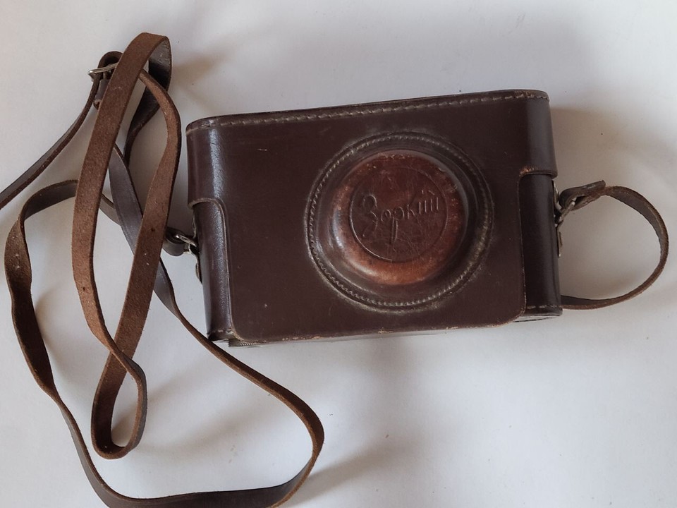 Vintage 1953 zorki-1 industar-22 rangefinder Soviet film camera with ...