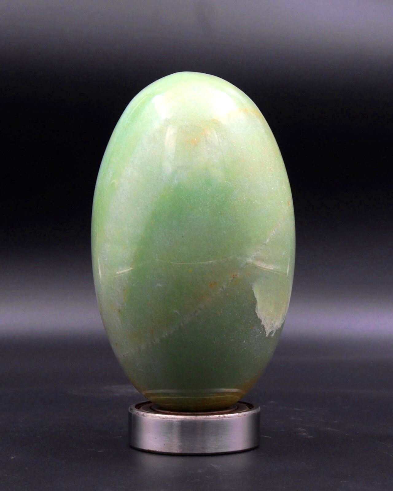 135MM Green Aventurine Crystal Lingam Chakra Energy Healing Gemstone ...