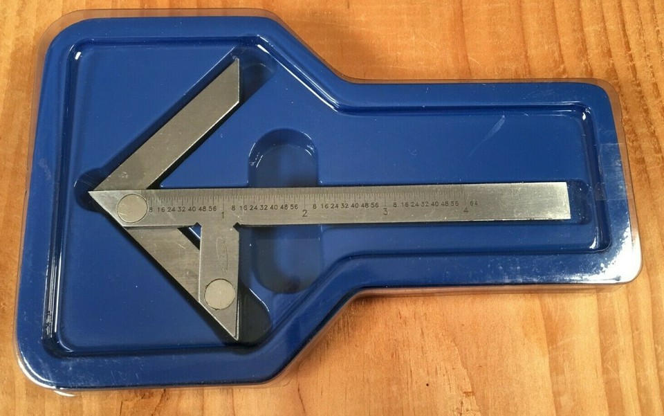 Centering Square 4" iGaging Center Gauge Round Bar Center Finder ...