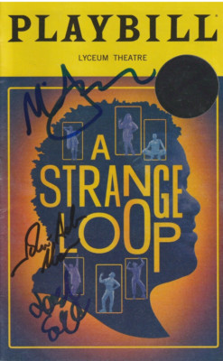 A Strange Loop signed OPENING NIGHT Playbill | eBay