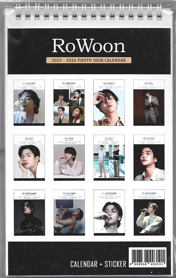 Rowoon [SF9] Photo Calendar 2025 & 2026 K-ACTOR 202406 | eBay