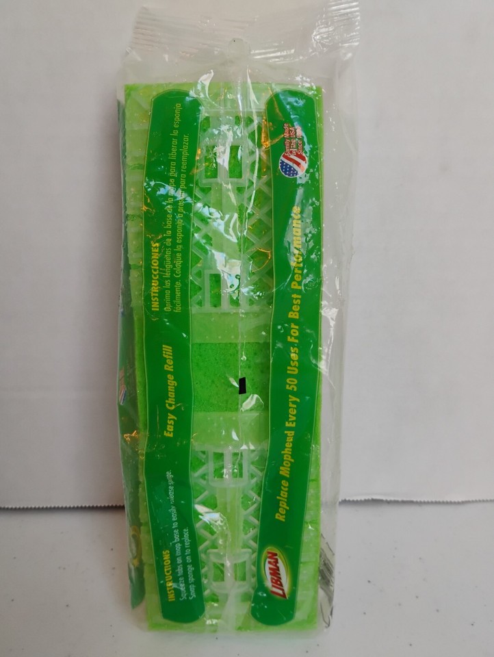 Libman Gator Sponge Mop Head Refill Super Absorbent Tear Resistant ...