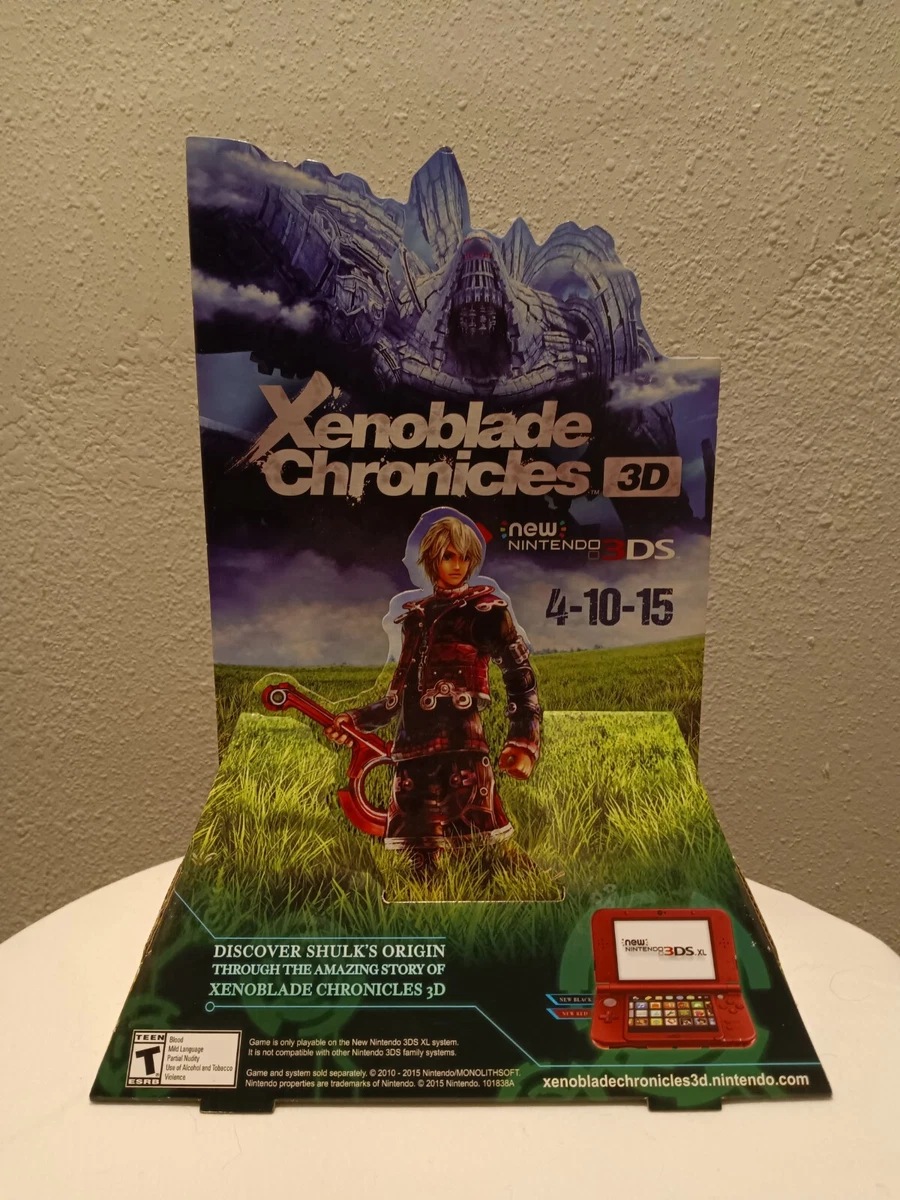 Xenoblade 3ds Box Art