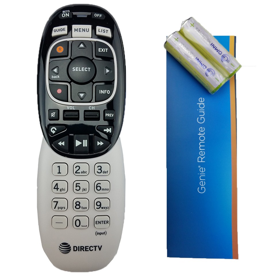 DIRECTV RC73 Remote Control HR54, C61(RF/IR)Replaces RC72-RC71 AT&T ...