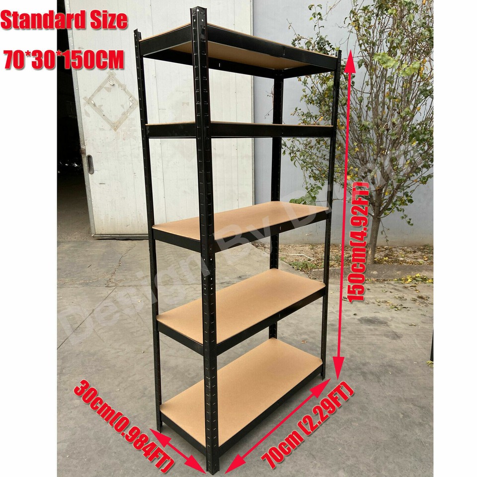 Metal Shelf Shelving Racking Heavy Duty Industrial Garage Storage ...