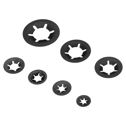 340pcs Internal Tooth Star Lock Spring Quick Washer Push On Speed Nut ...