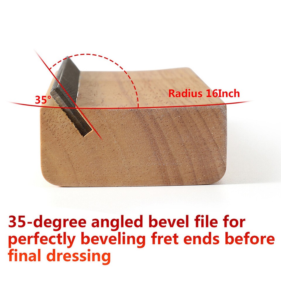 Guitar Fret Crowning End Bevel-Flush Files Guitar Fret Crowning End ...