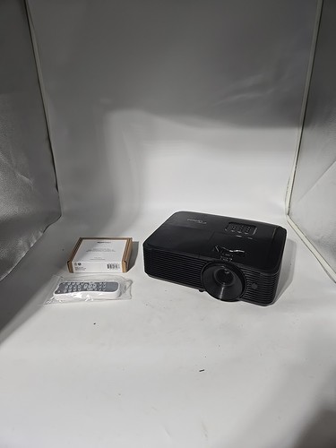 Optoma S334e DLP SVGA 3D HDMI Projector Very Low Lamp Hours (47) Tested ...