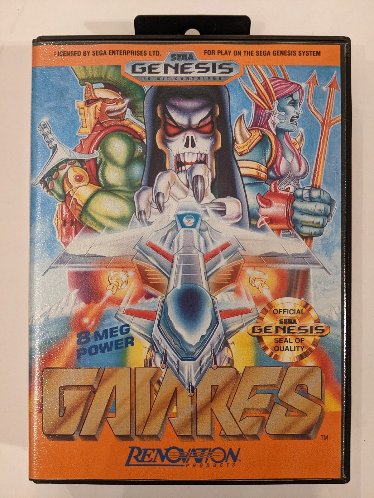 Gaiares (Sega Genesis) -- Renovation Products -- Classic Shooter -- Complete 720238100609 | eBay