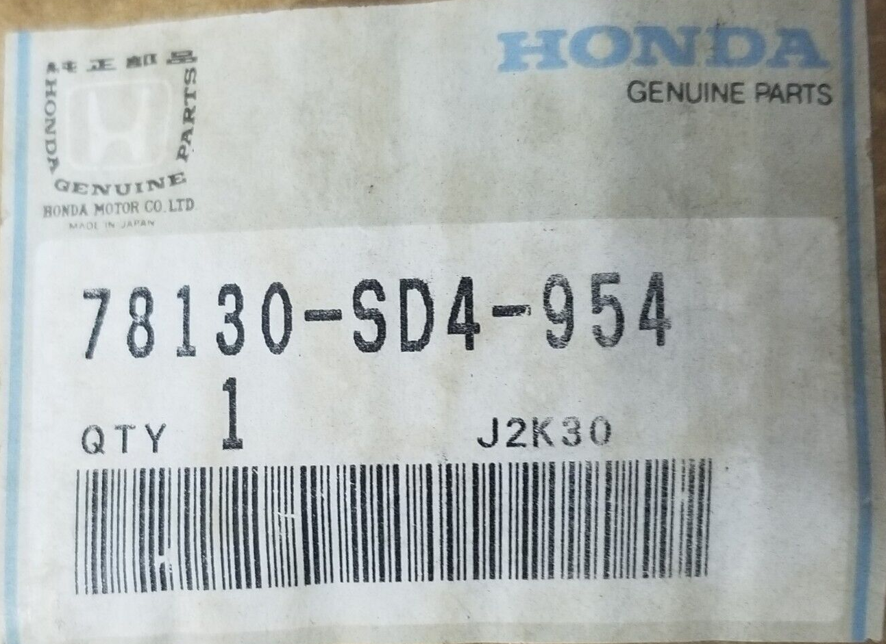 HONDA LEGEND METER ASSY. FUEL & TEMPERATURE 78130-SD4-954 78130SD4954 ...