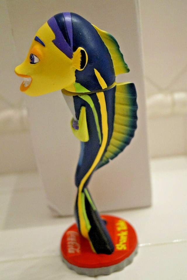 2004 COCA COLA SHARK TALE BOBBLEHEAD BOBBLE NODDER NEW W/ BOX HTF WILL ...